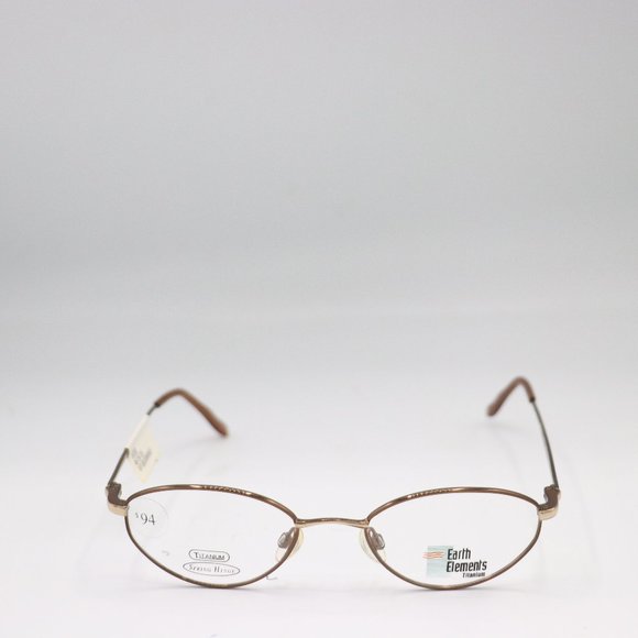 earth elements | Accessories | Brown Oval Thin Rim Preppy Style ...